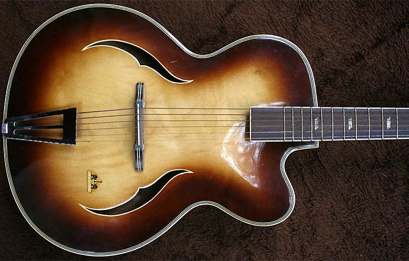Rare Vintage 1960s Musima German Archtop Jazz Guitar Made In | Reverb