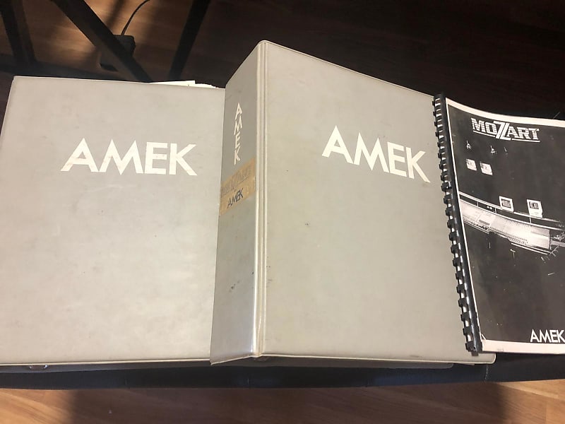 AMEK Mozart FULL Schematics - Service Manual - Brochure etc | Reverb
