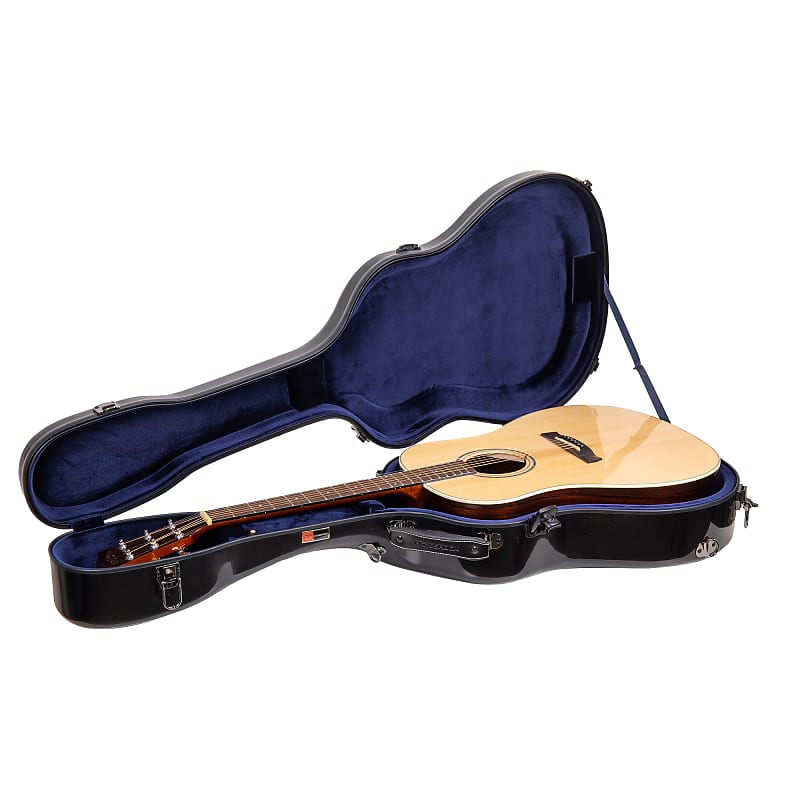 Crossrock Fiberglass Dreadnought Acoustic Guitar Case-Fits | Reverb