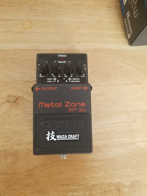 Boss MT-2W Metal Zone Waza Craft 2018 - Present - Black | Reverb