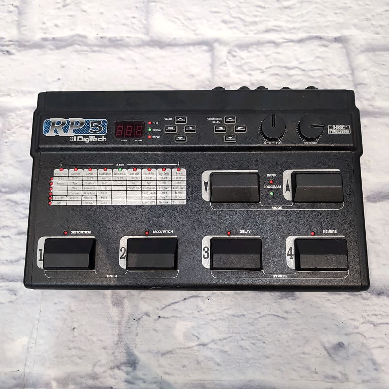 Digitech RP5 Preamp/Multi FX | Reverb