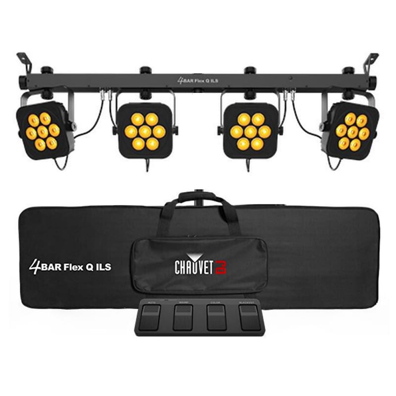 CHAUVET 4BAR FLEX Q ILS LED System with Carry Bag and | Reverb