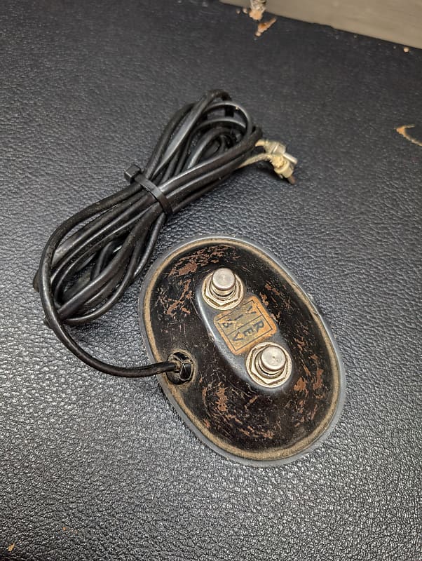 Fender Vintage 2 Button Blackface Footswitch 1960s Reverb | Reverb