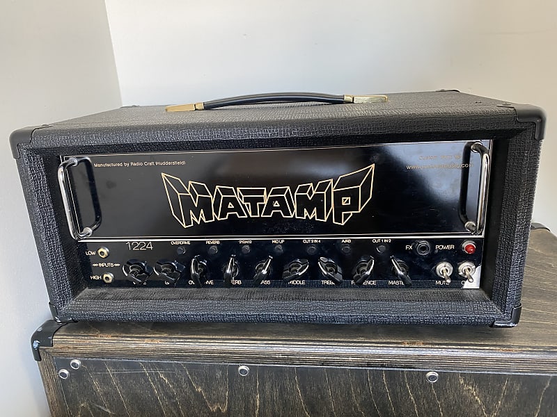 Matamp 1224 2000’s Black | Reverb