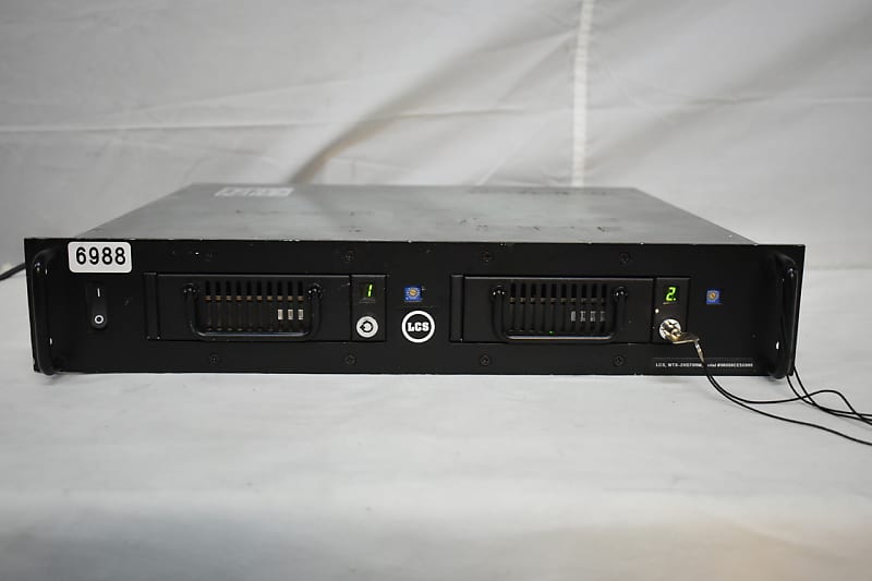 LCS DS320-2-16/B REMOVABLE DRIVE ENCLOSURE W/POWER CABLE | Reverb