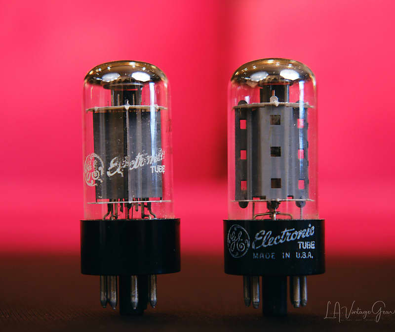 Vintage GE 7591 Matched Pair of Tubes - Tests Good - Hot Rod | Reverb