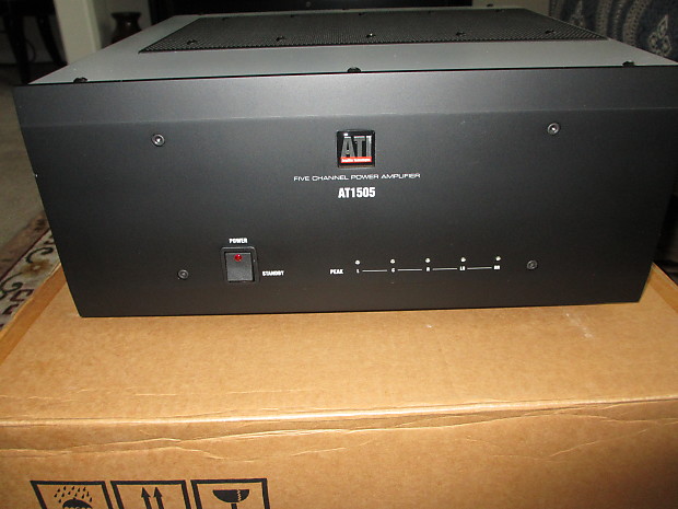 ATI Model AT 1505 Multichannel Amplifier - Black & Grey In | Reverb