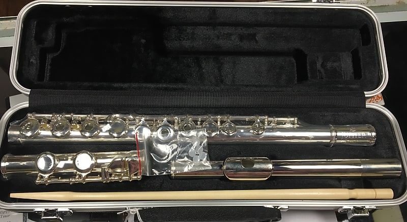 Jupiter JFL-710 Open Holed Student Flute w/ Case 2019 Nickel | Reverb