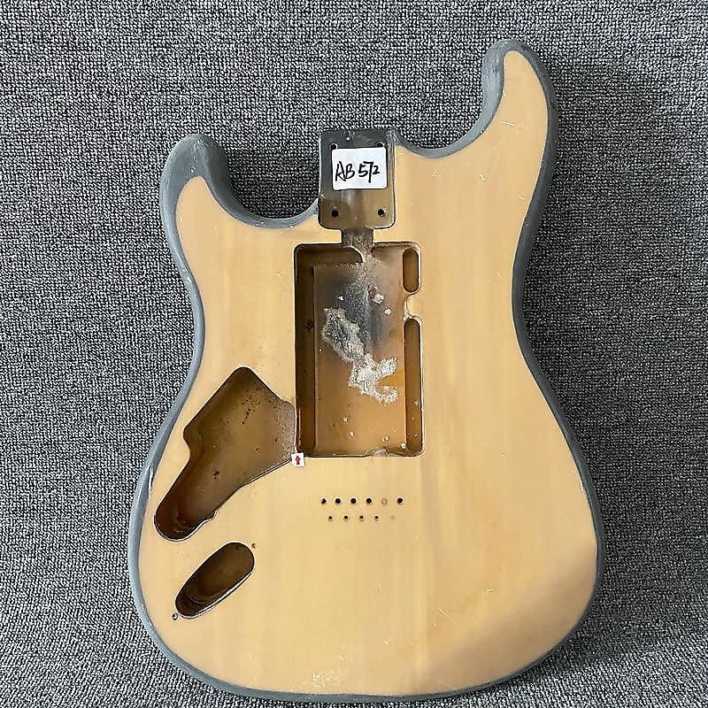 Left Handed Basswood Stratocaster Strat Style Guitar Body | Reverb