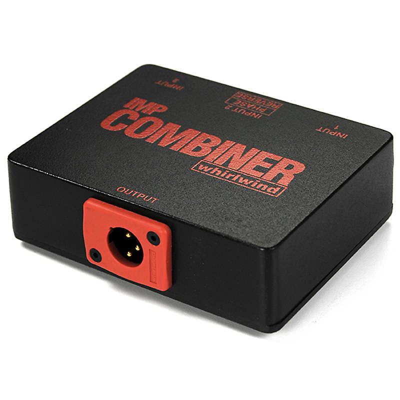 Whirlwind IMP Combiner 2-to-1 Microphone Combiner | Reverb