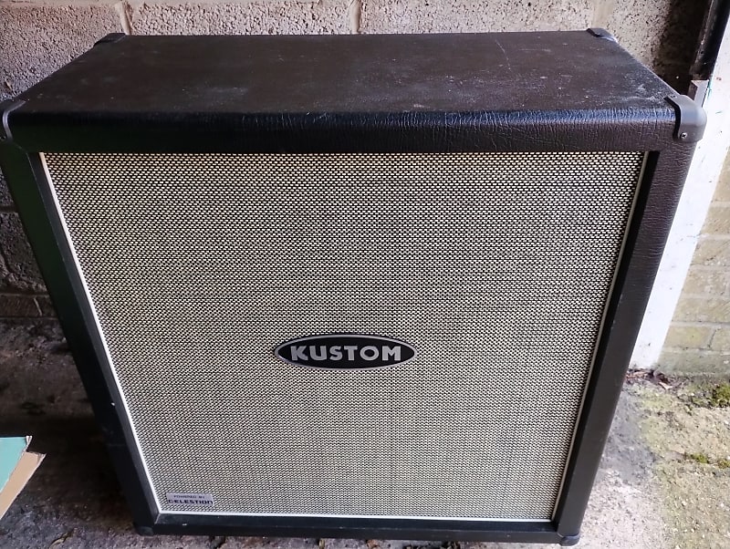 Kustom 4x12 cab loaded with Celestion speakers | Reverb UK