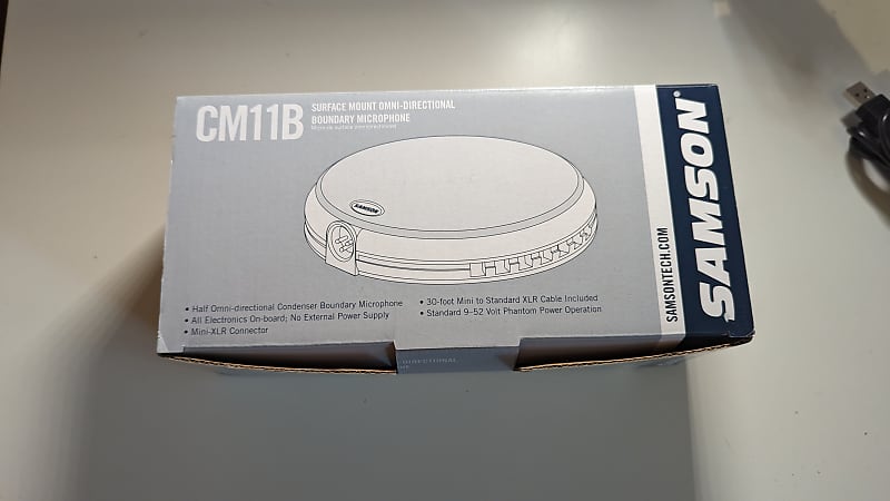 Samson CM11B Omnidirectional Boundary Mic 2010s - Black | Reverb UK