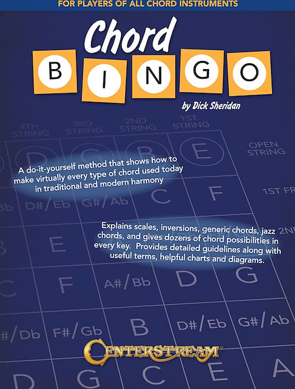 Chord Bingo - For Players of All Chord Instruments | Reverb