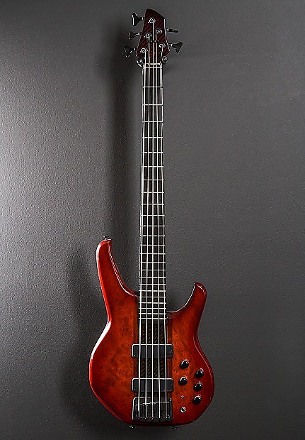 Status Empathy 5 String Bass 2004 Cherry Sunburst | Reverb