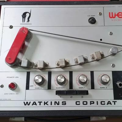 Vintage 1970's Wem Watkins Copicat MKIII/IV Echo Delay Good | Reverb