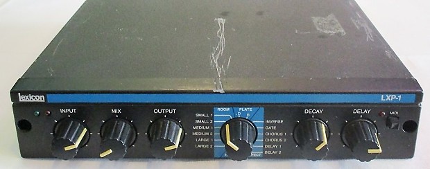 Lexicon LXP-1 (Upgraded!) + MRC MIDI Controller | Reverb