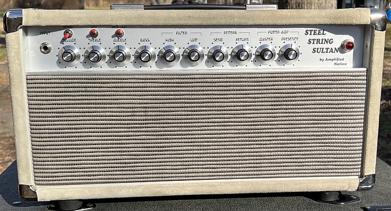 Amplified Nation Steel String Sultan 100 Watt All Tube Head | Reverb