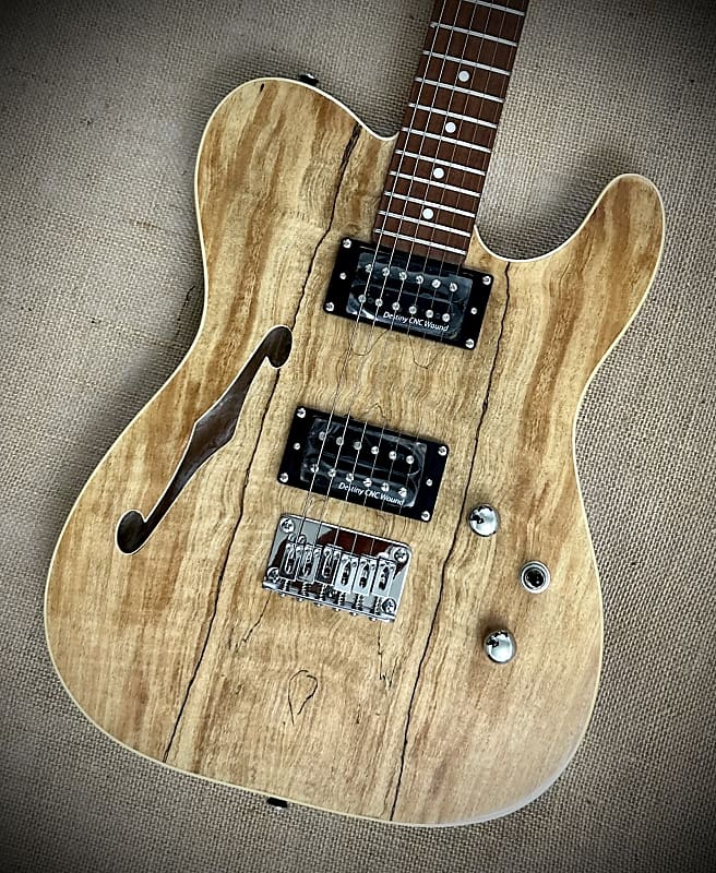 IYV Telecaster Thinline - Spalted Maple | Reverb