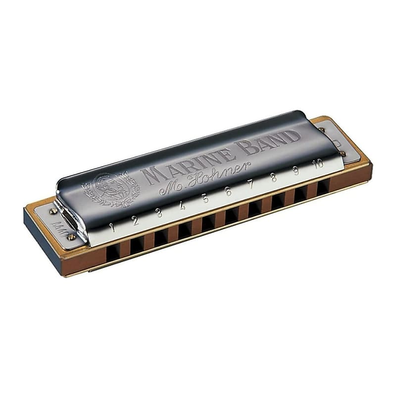 Hohner Marine Band Natural Minor Tuned Harmonica | Reverb