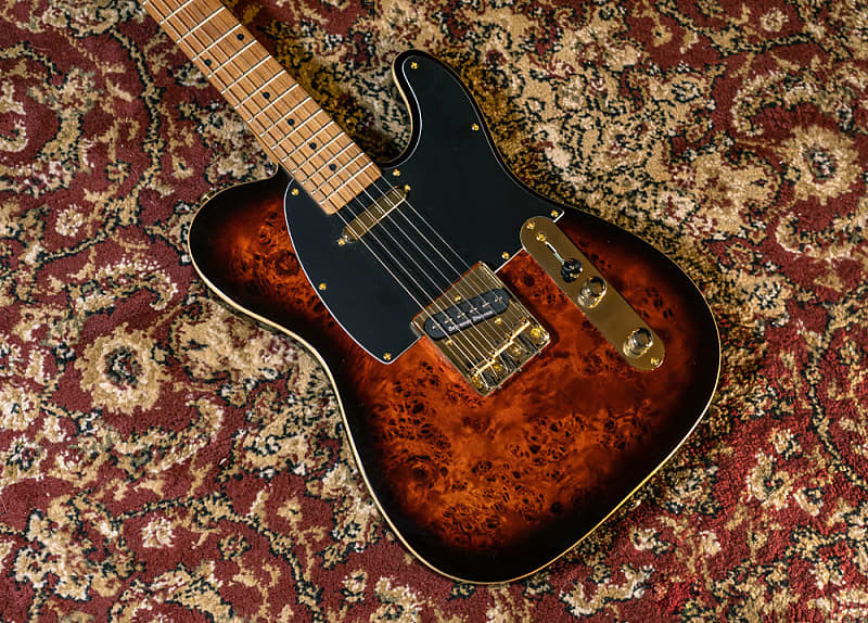 Michael Kelly Electric Guitar Modshop 50 Burl Burst Seymour | Reverb