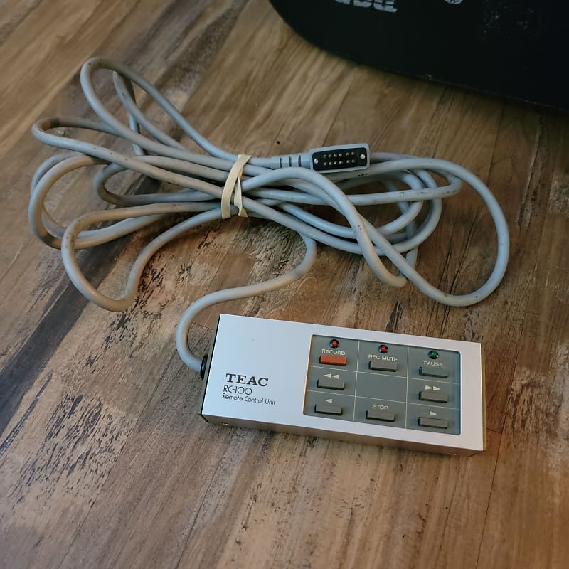 TEAC RC-100 Reel to Reel Remote Control X-7R X-10R X-700R | Reverb