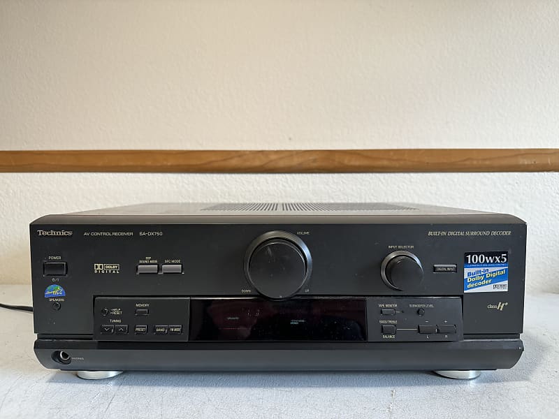 Technics SA-DX750 Receiver HiFi Stereo 5.1 Channel Audiophile | Reverb