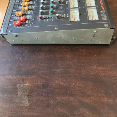 TASCAM M-208 8 Channel Mixer 4 Buss 1980s Microphone | Reverb