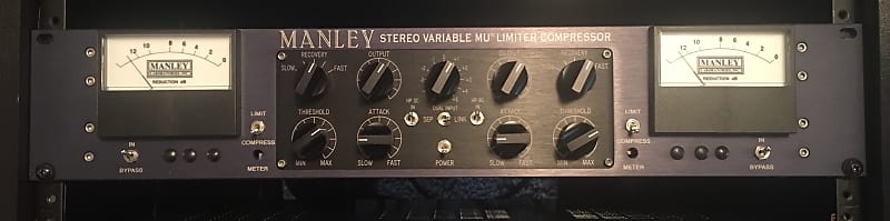 Manley Labs Variable MU Stereo Tube Compressor Limiter with | Reverb