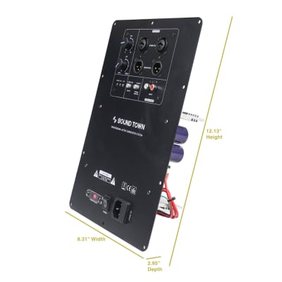 STPAS-600D | Class-D Plate Amplifier for PA DJ Subwoofer | Reverb