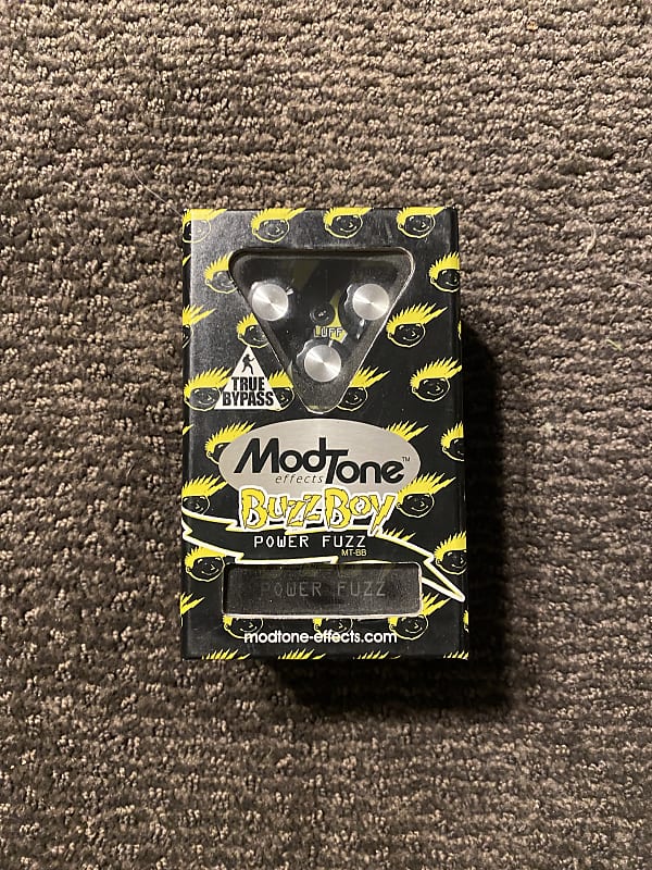 Modtone Buzzboy 2000s Black/yellow | Reverb