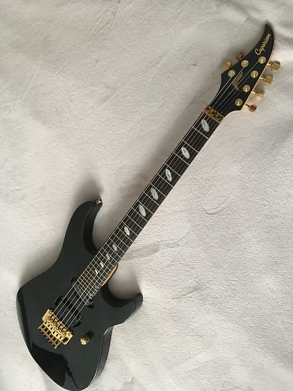Caparison Horus 2008 Black Night (Gold Hardware) | Reverb