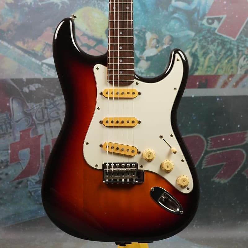 Fender Stratocaster Medium Scale ST314-55 1986 Sunburst MIJ | Reverb