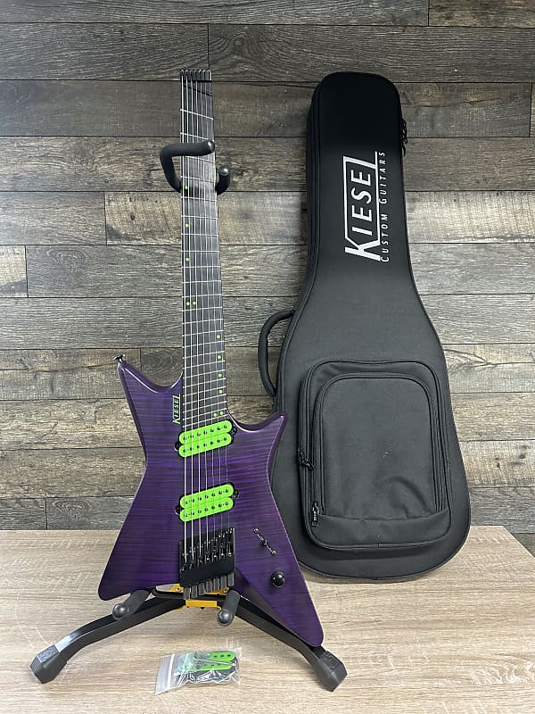 Kiesel Type-X Multiscale 7-String Headless Electric Guitar | Reverb