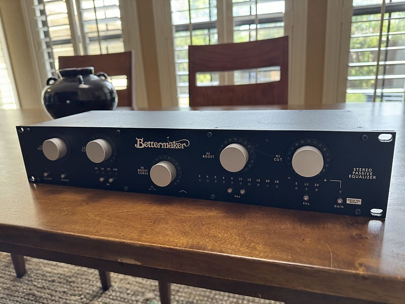 Bettermaker Stereo Passive EQ | Reverb