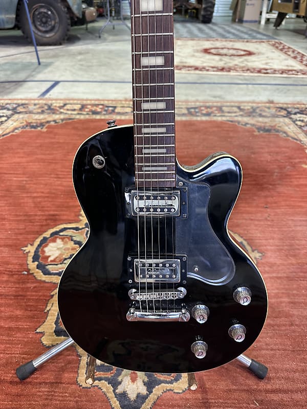 DeArmond Singlecut Pre-2003 Glossy Black | Reverb