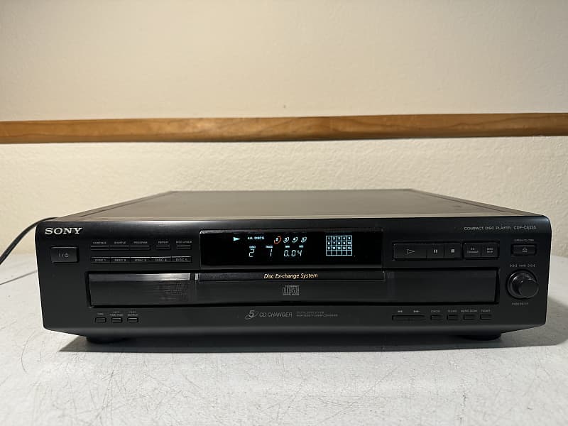 Sony CDP-CE235 CD Changer 5 Compact Disc Player HiFi Stereo | Reverb