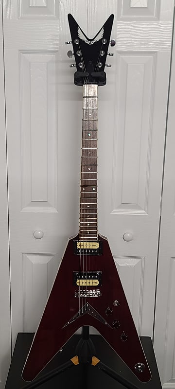 Dean V-79 VIDEO! Now hardcase too! - Excellent Guitar & | Reverb