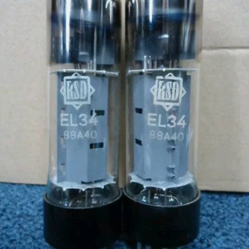 RSD Tubes El34 Dual Set. | Reverb
