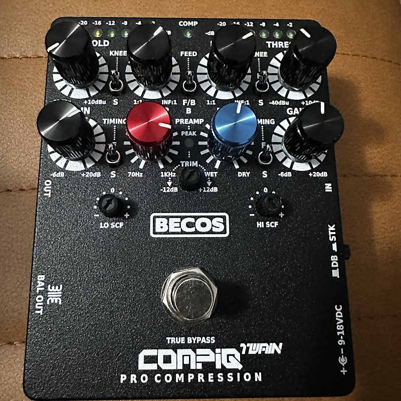BECOS FX CompIQ TWAIN Mk2 Dual Band/Stacked Compressor for | Reverb