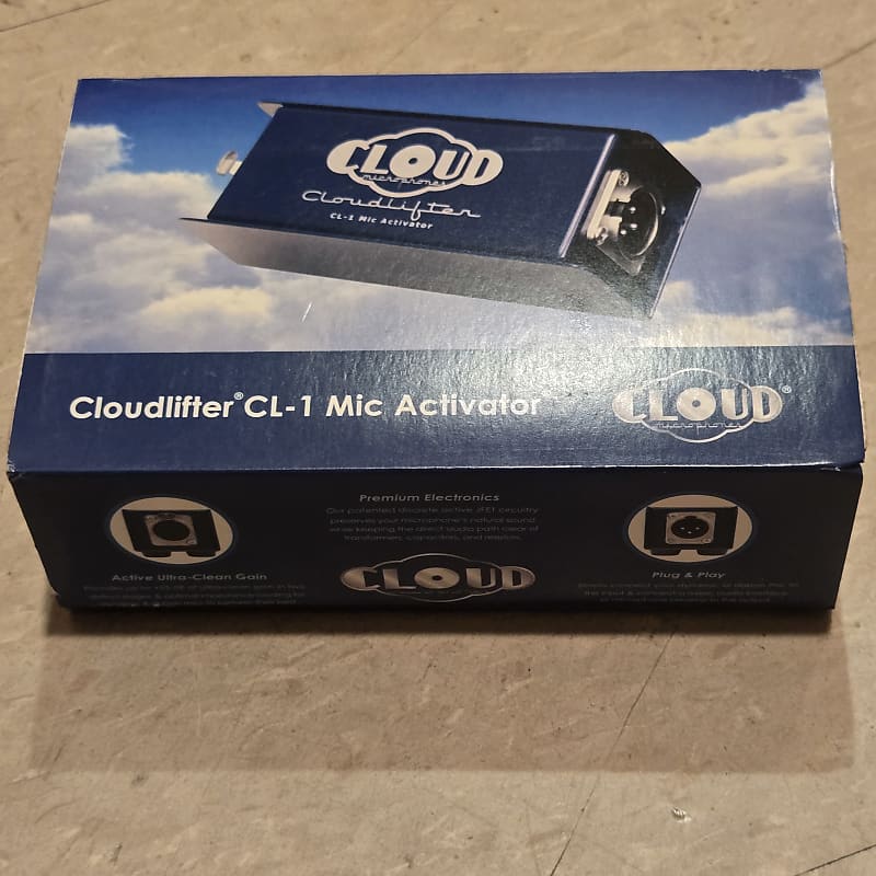Used Cloud CL-1 Cloudlifter Mic Activator with Box | Reverb