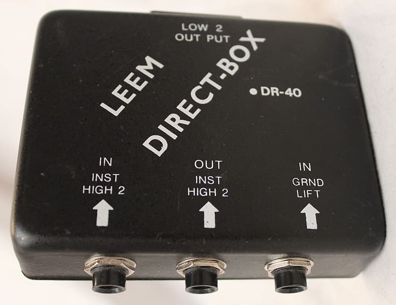 Leem Direct-Box DR-40 | Reverb
