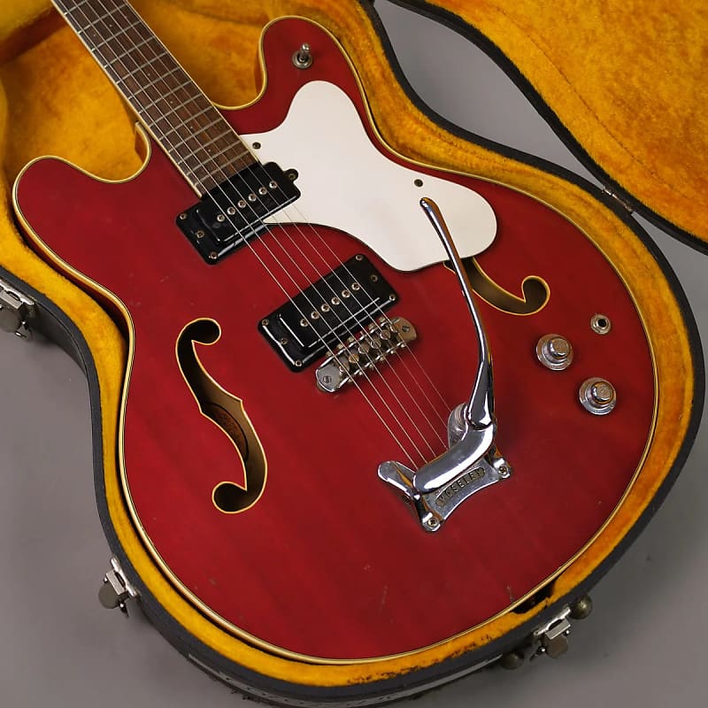 1968 Mosrite Celebrity l (USA, Red, OHSC) | Reverb Australia
