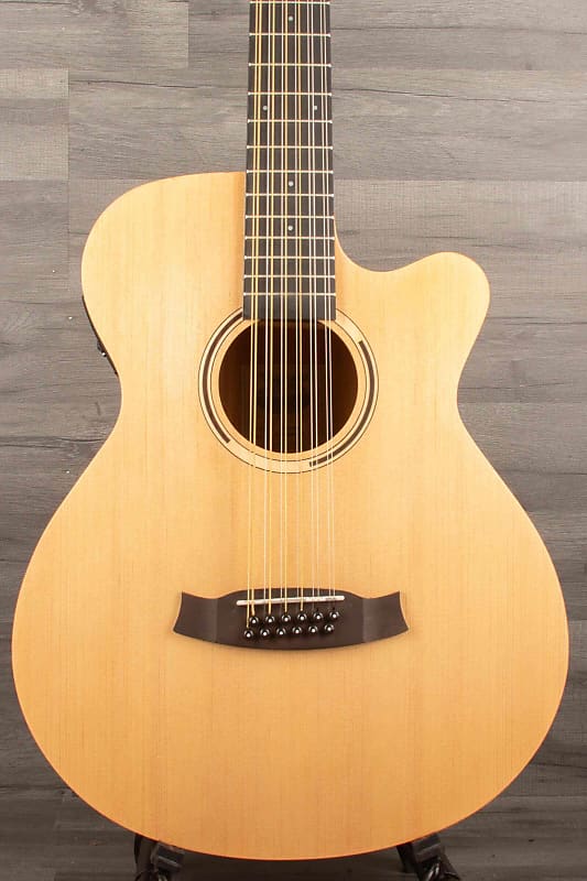 Tanglewood TR412CE 12 string cutaway Electro Acoustic Guitar | Reverb