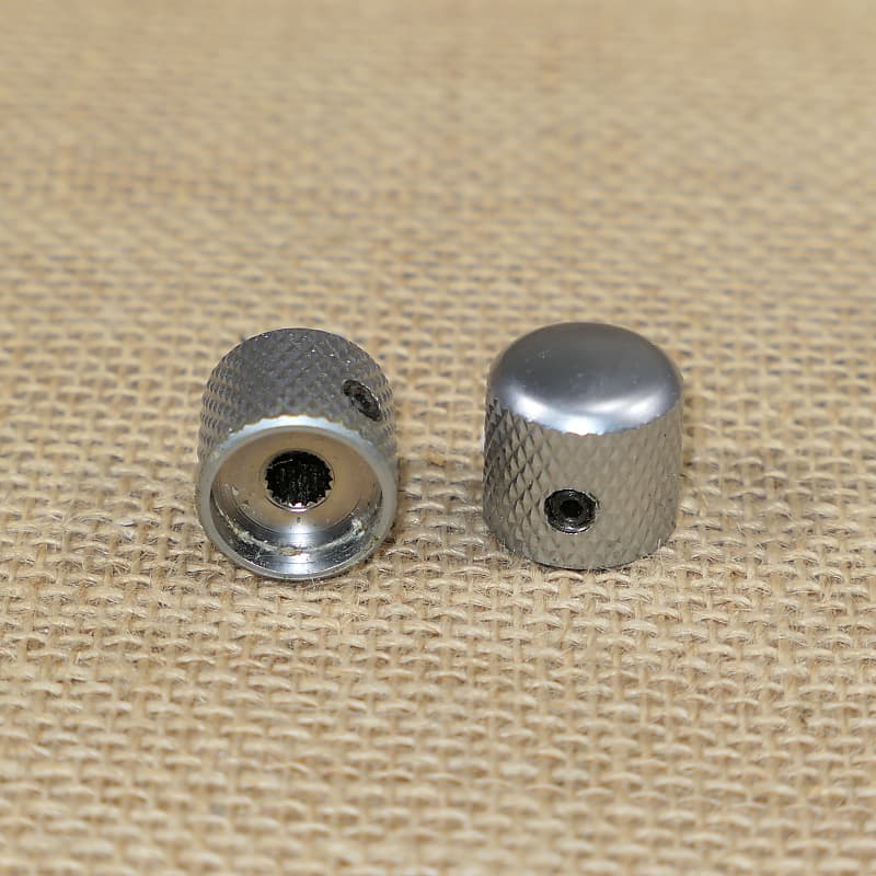 Knob Satin Chrome, Genuine 2013 Schecter C-1 Platinum #DL02 | Reverb