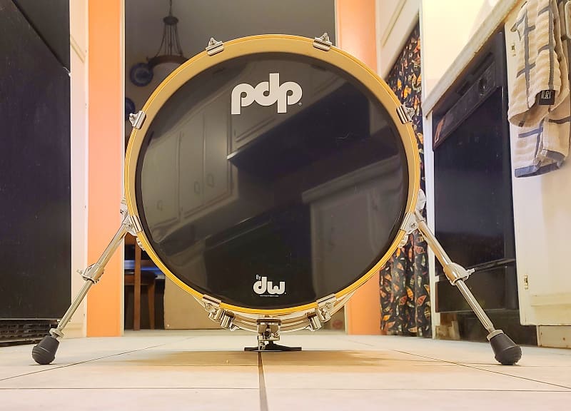PDP Concept Maple 18" dia. 14" deep Bop Kit Bass Drum Natural | Reverb