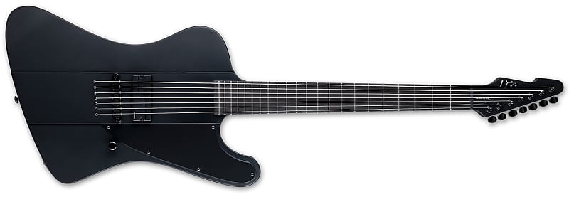 ESP LTD Phoenix-7 String Baritone Electric Guitar - Black | Reverb