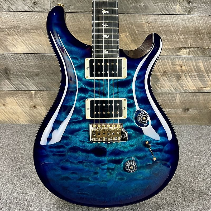 PRS Custom 24 Quilted Maple 10-Top Stained Maple Neck Custom | Reverb