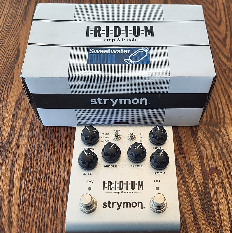 Strymon Iridium Limited Edition - York IR's - Silver | Reverb
