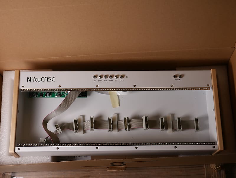 CRE8AUDIO NiftyCASE 84hp Wide Powered Modular Synth Case | Reverb
