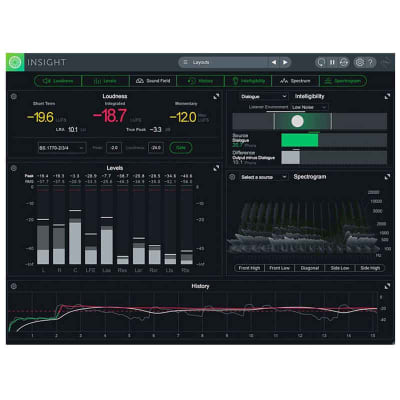 iZotope Insight 2 Essential Metering Suite Software | Reverb